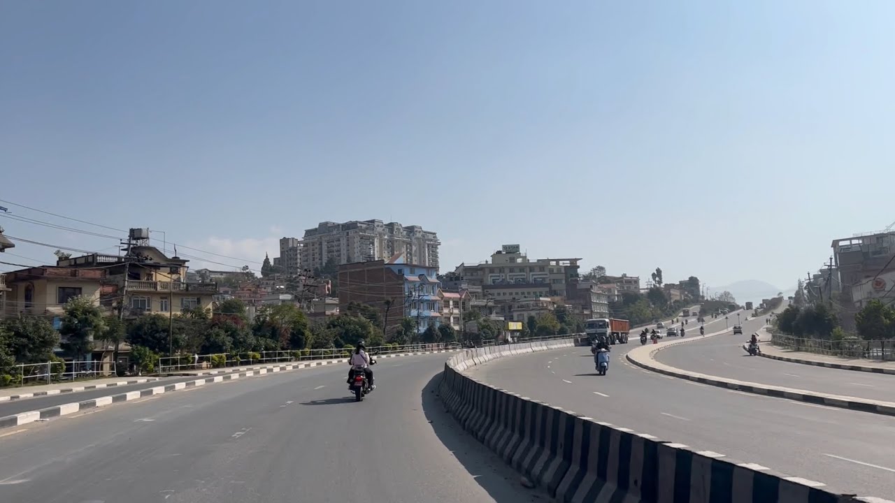 Kalanki-Koteshwor Road Latest View Greenary And Beautiful 2022 Wow ...