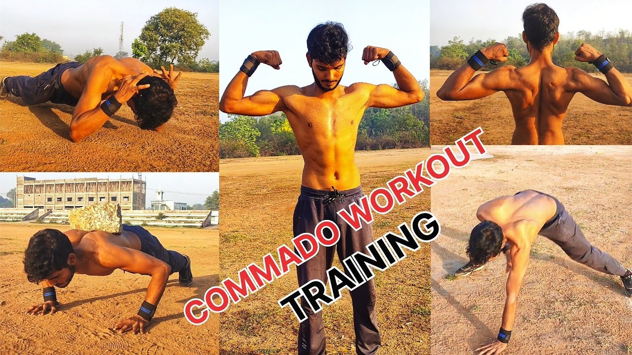 PARA COMMANDO HARD TRAINING |CALISTHENICS WORKOUT \ FITZONE WORKOUT👈 | VIDYUT JAMWAL | | NO GYM ...