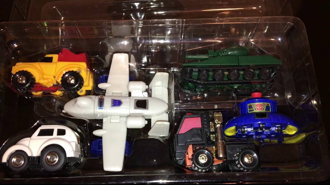 e-Hobby G1 Transformer Minibots (Dimension Exploration Researchers) G1 ...