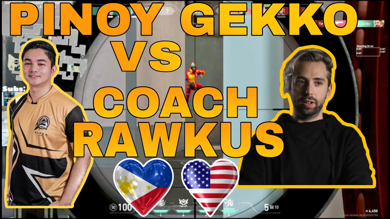 PINOY GEKKO vs COACH RAWKUS happens in Immortal Lobby |Who will win? PH ...