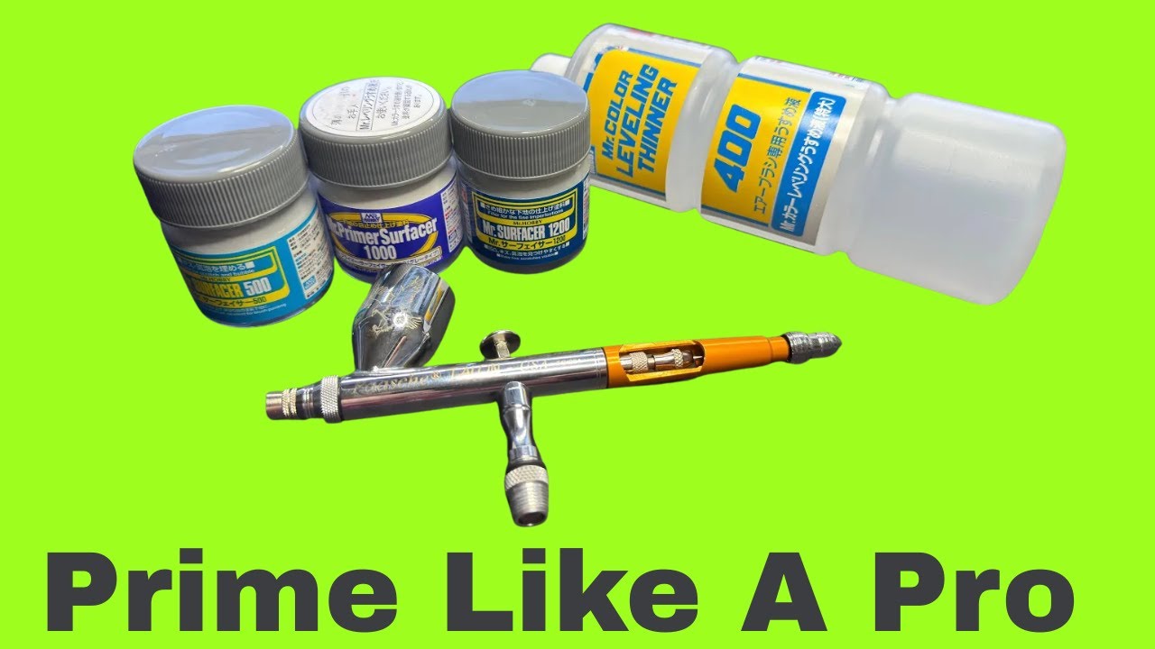 How to prime scale models like a Pro - YouTube