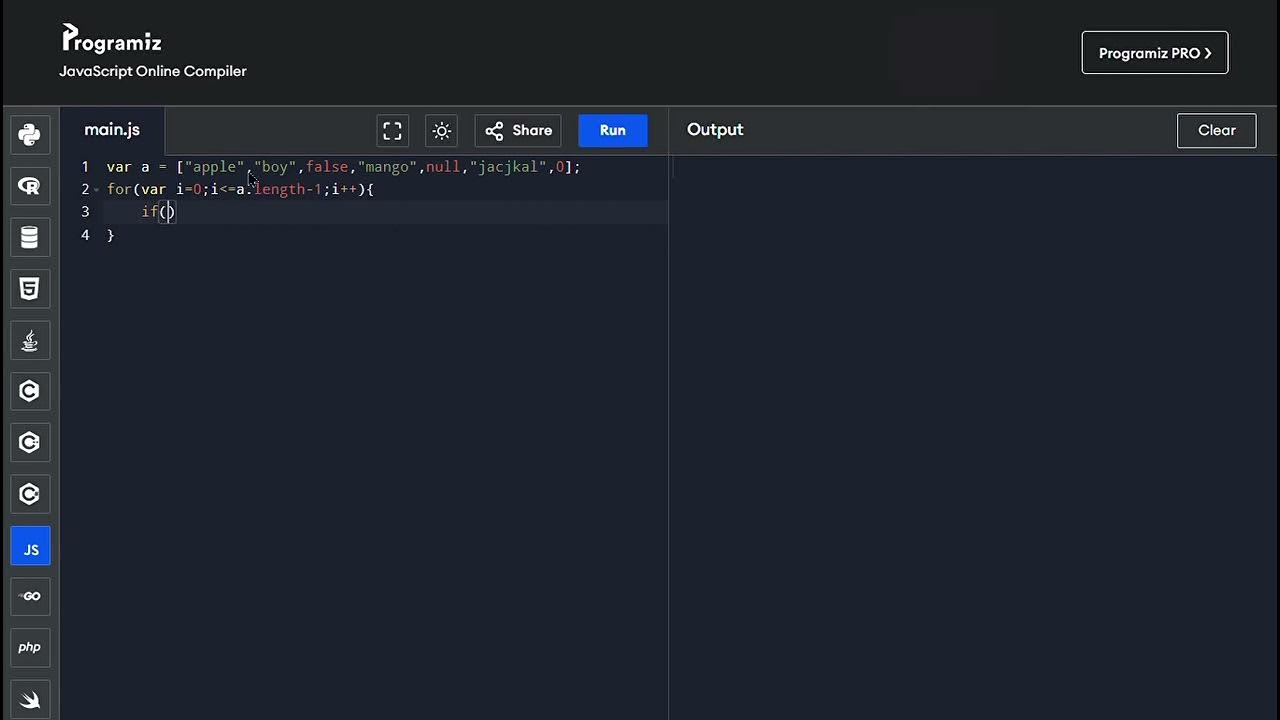 javascript array based logical quesations - YouTube