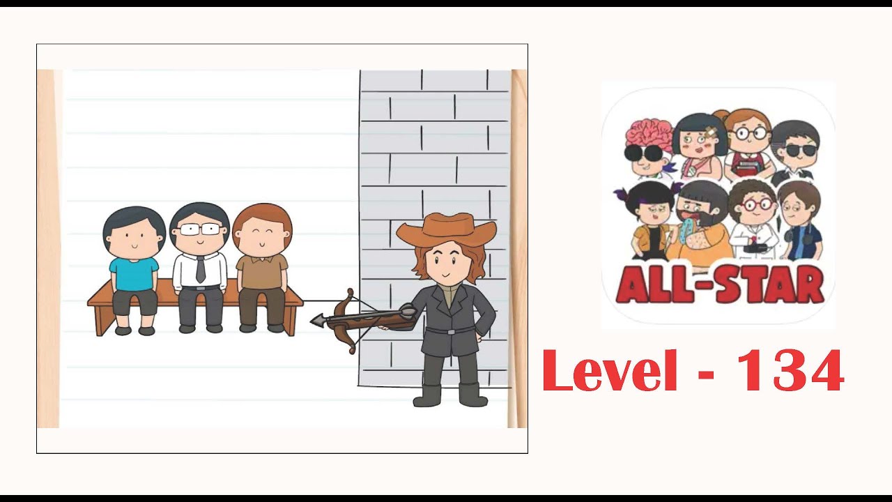 Brain test all star level 134 Find the vampire. - YouTube