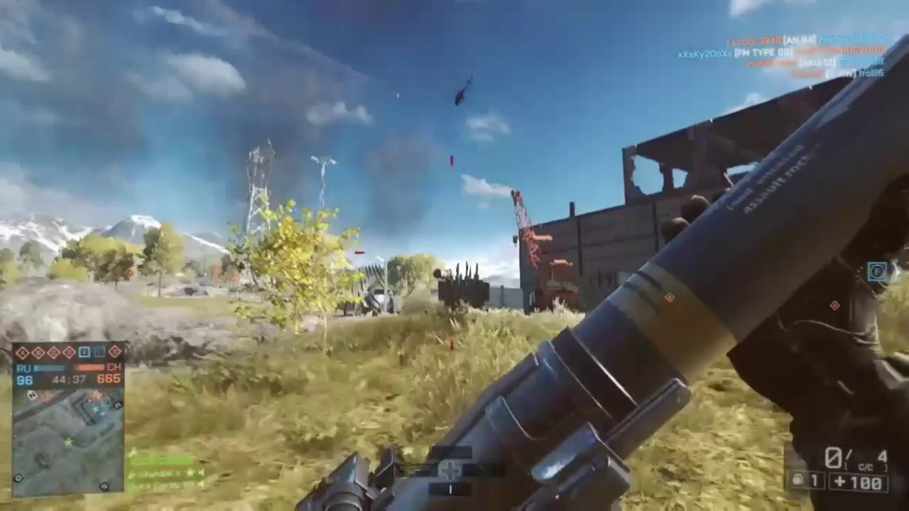 BF4 SMAW kill longshot - YouTube