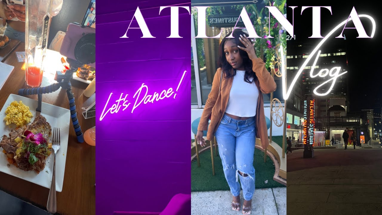 Weekend in Atlanta, Georgia Vlog| Things to do in ATL|Girls Trip|Kyla ...