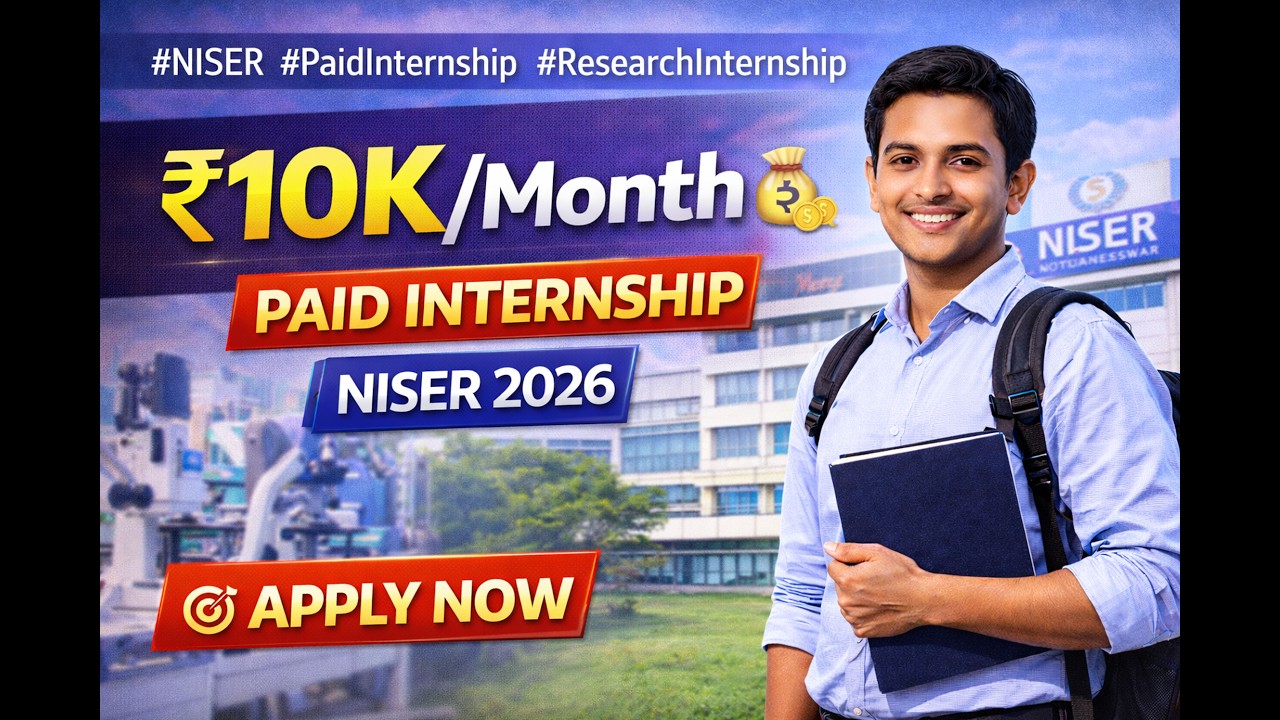 VNIT Nagpur Summer Research Internship 2026 | Earn ₹20,000 💰 - YouTube