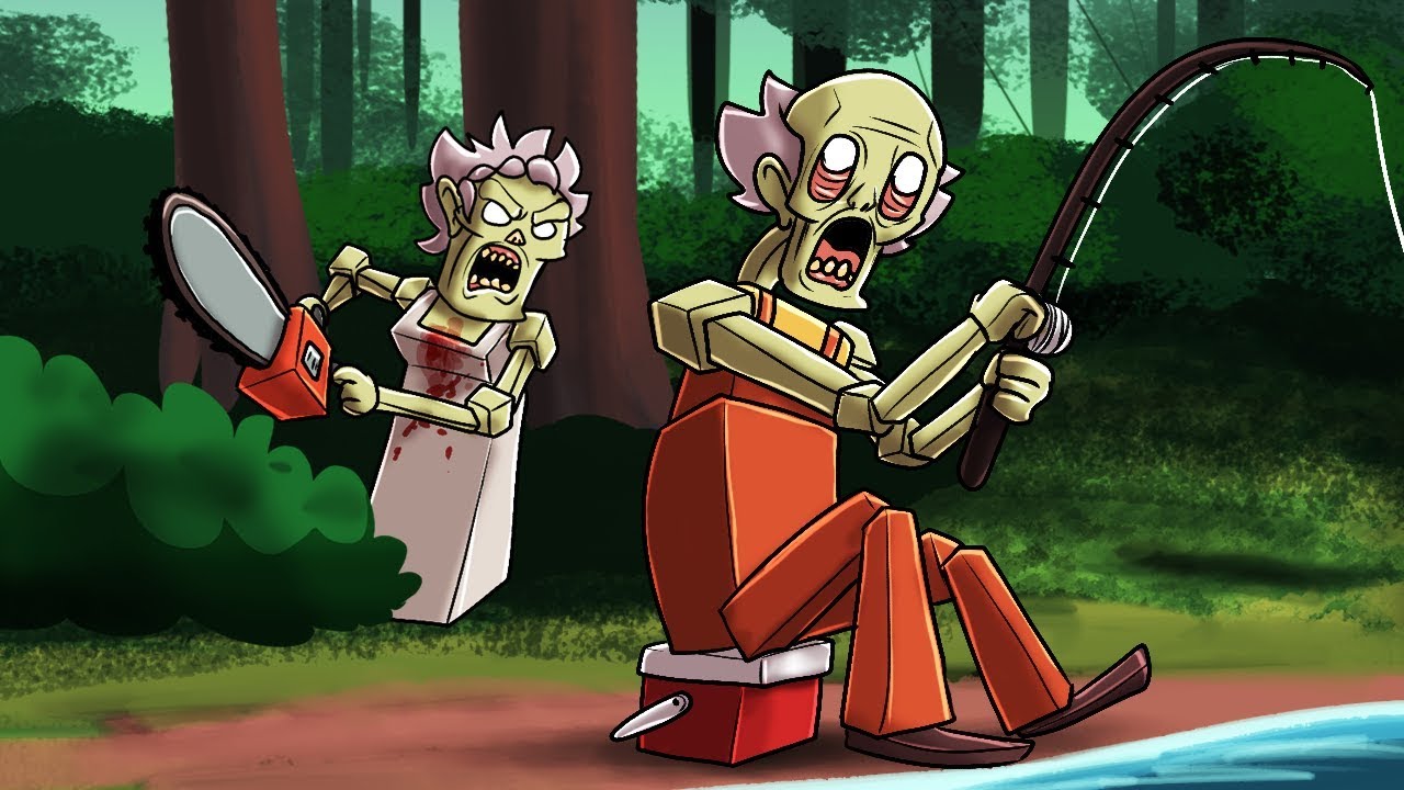 PSYCHO GRANNY KILLS GRANDPA!? (Minecraft Evil Granny) - YouTube