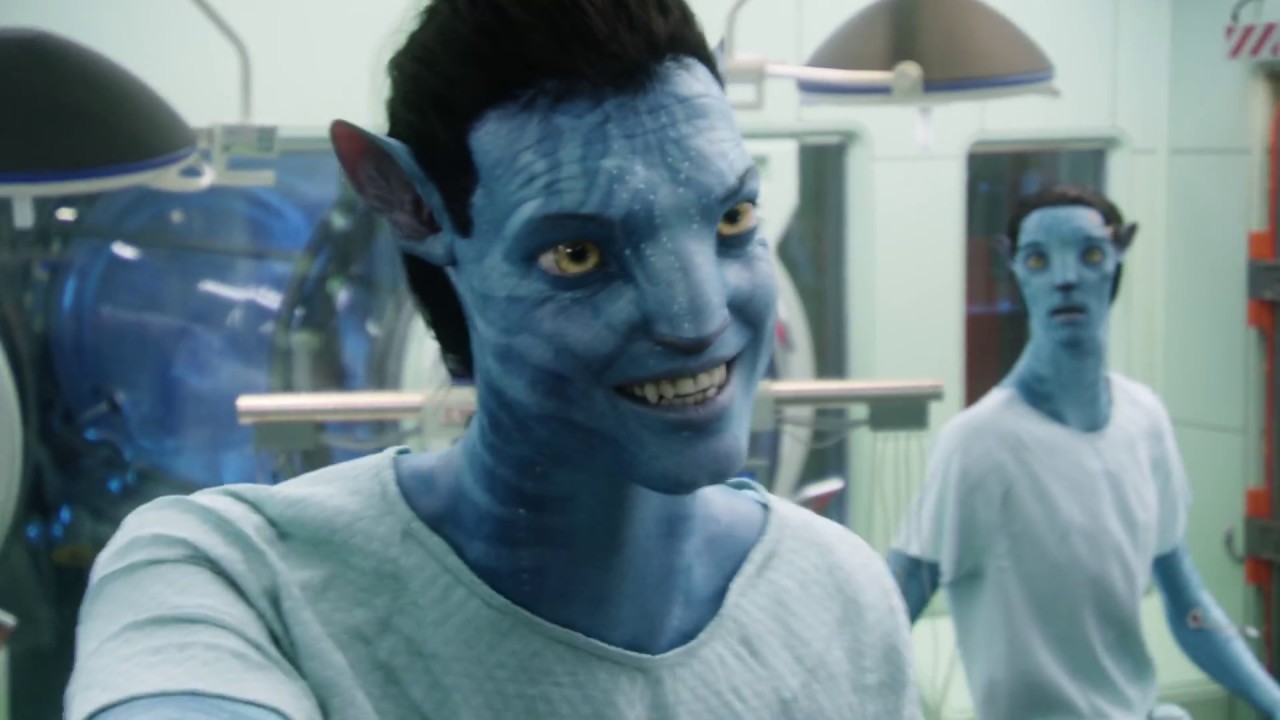 Avatar 2009 Best Scene | First time Jake Sully has embodied an Avatar ...