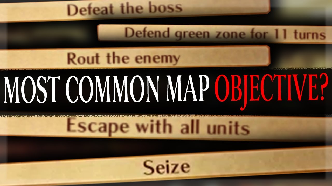 What Is Fire Emblem's Most Common Map Objective? (FE1 - FE16) - YouTube