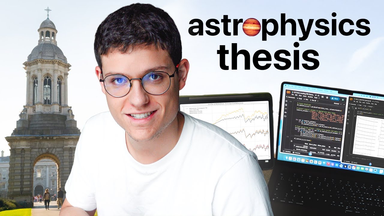 a day of research as an Astrophysics student at Trinity College Dublin ...