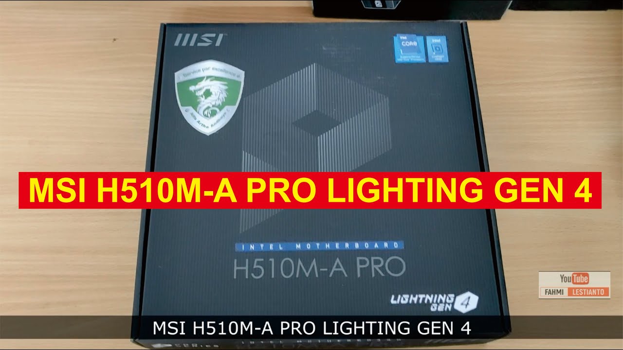 MSI H510M-A PRO LIGHTING GEN 4 |Motherboard Murah tapi bukan murahan ...