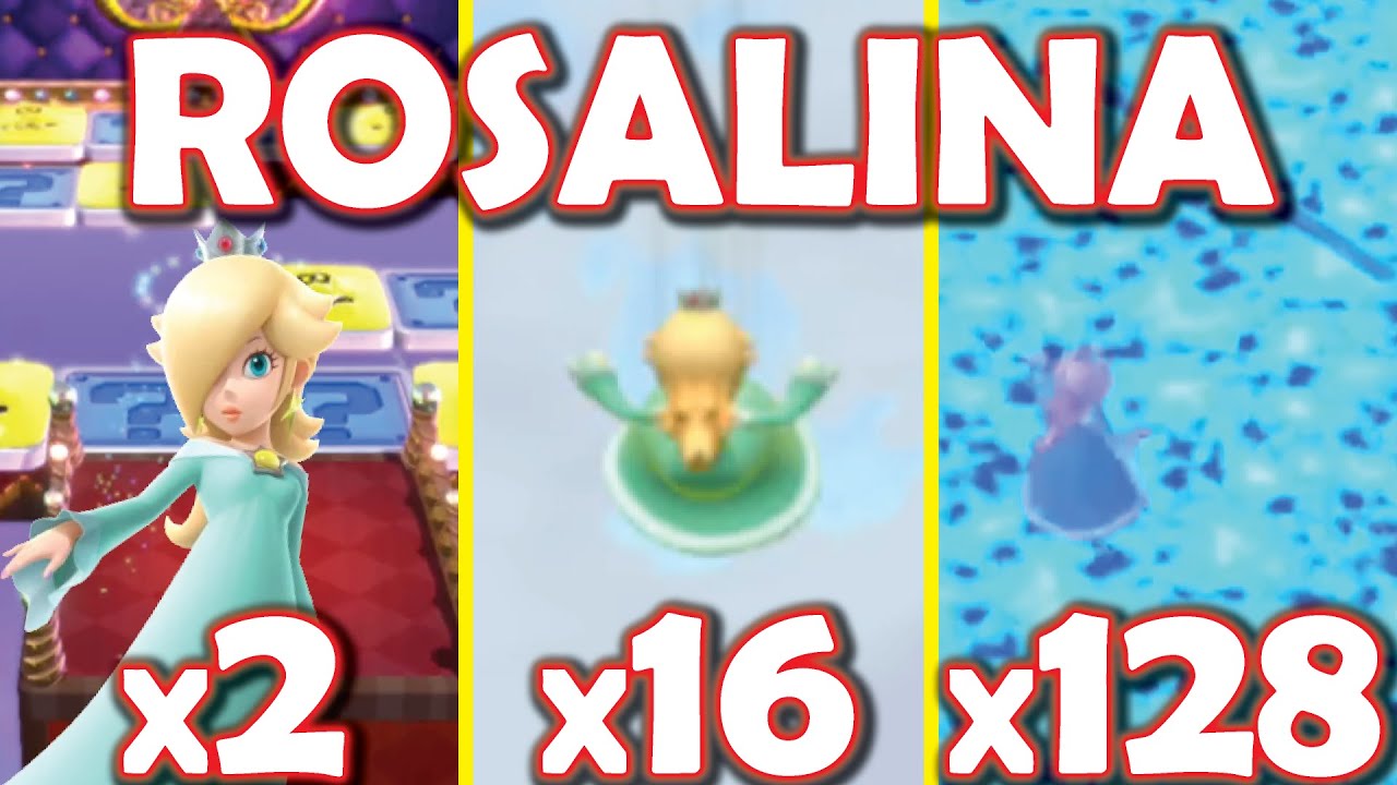What if every level doubles Rosalina's spin attack jump height? [Super ...