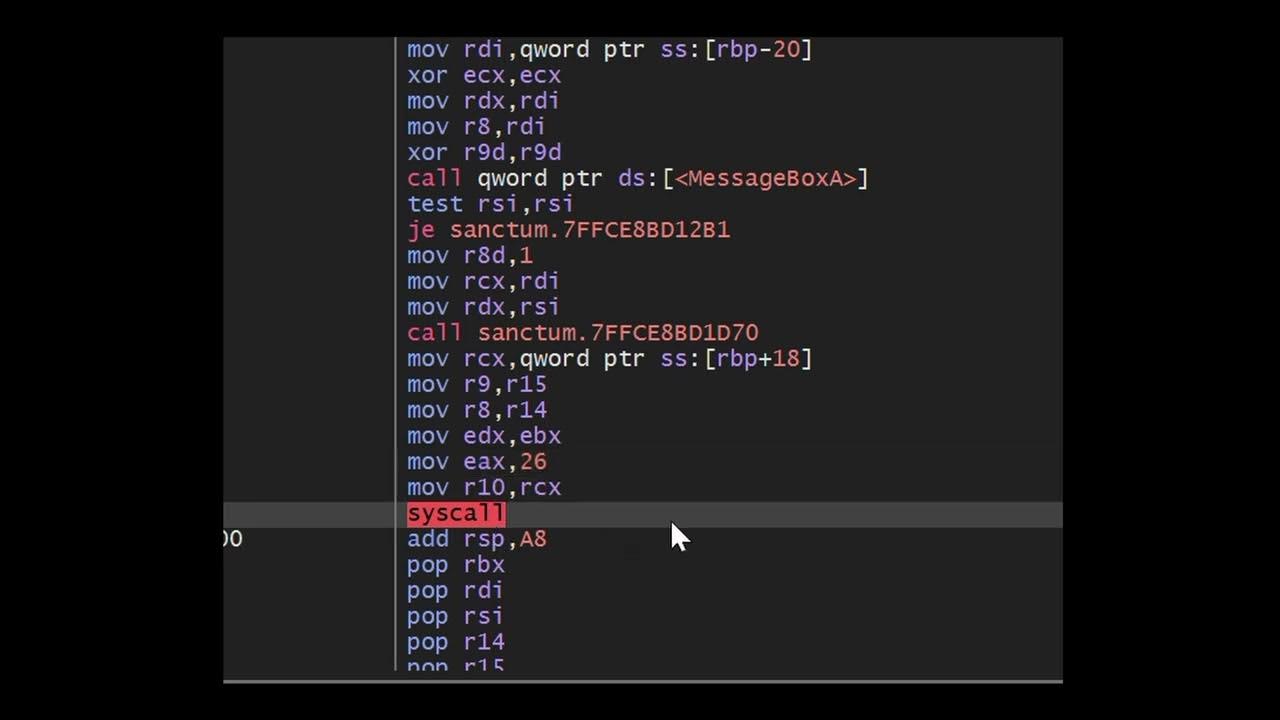 Syscall hooking with a Rust | Inspecting the environment | Part 2 - YouTube
