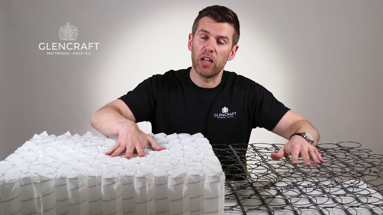 The Differences Between Coil Spring & Pocket Spring Mattresses - YouTube