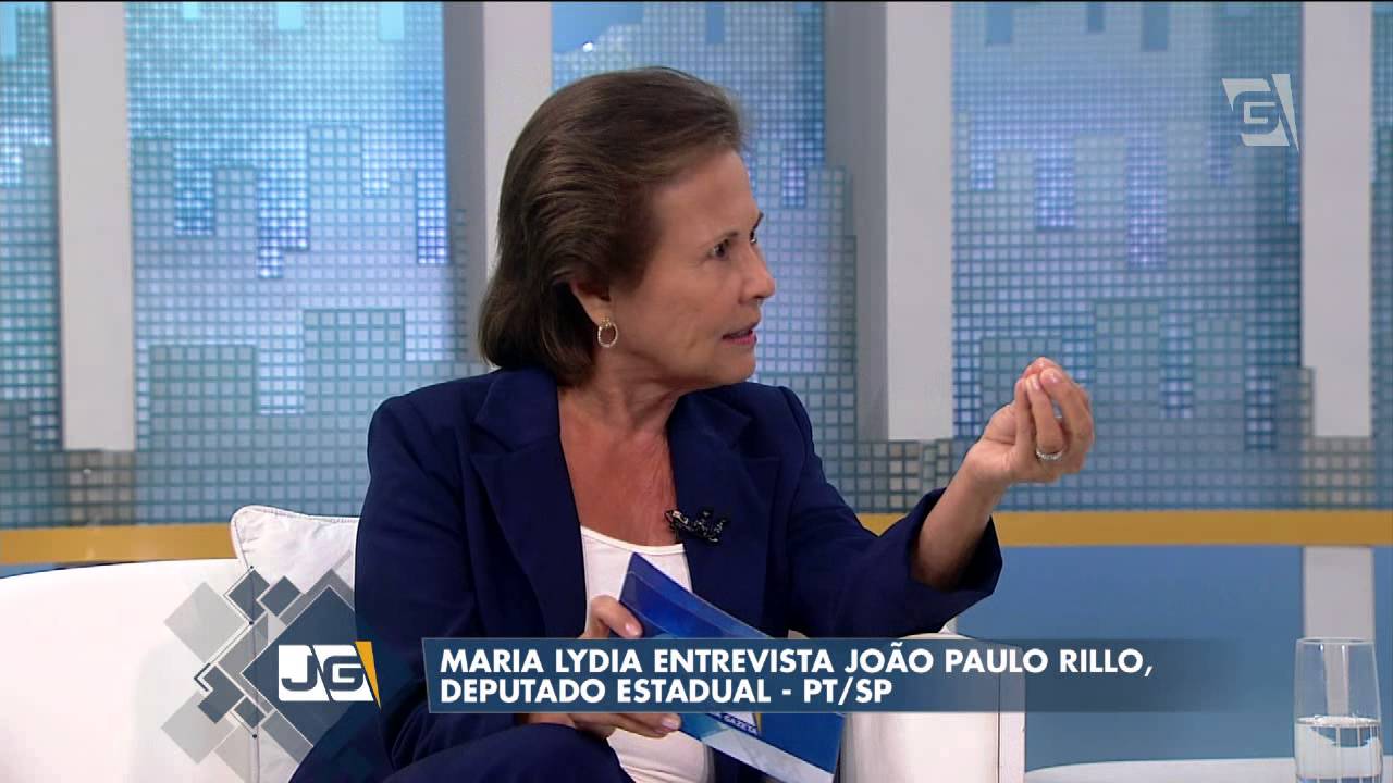 Maria Lydia entrevista João Paulo Rillo, deputado estadual - PT/SP ...