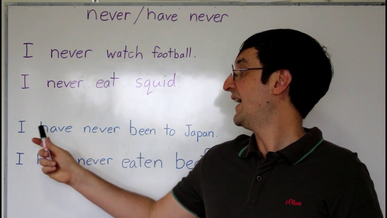 Never vs Have Never: Grammar Gurus - YouTube