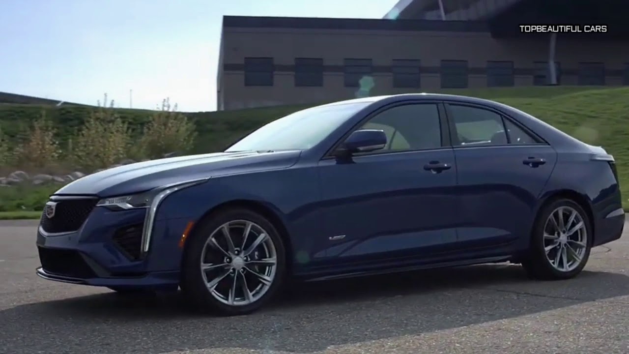 2020 Cadillac CT4V and CT5V Exterior Interior - YouTube