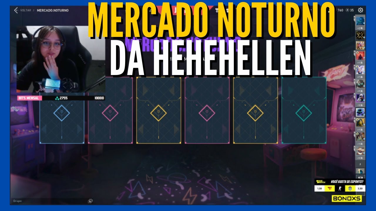 MERCADO NOTURNO DA HEHEHELLEN - YouTube