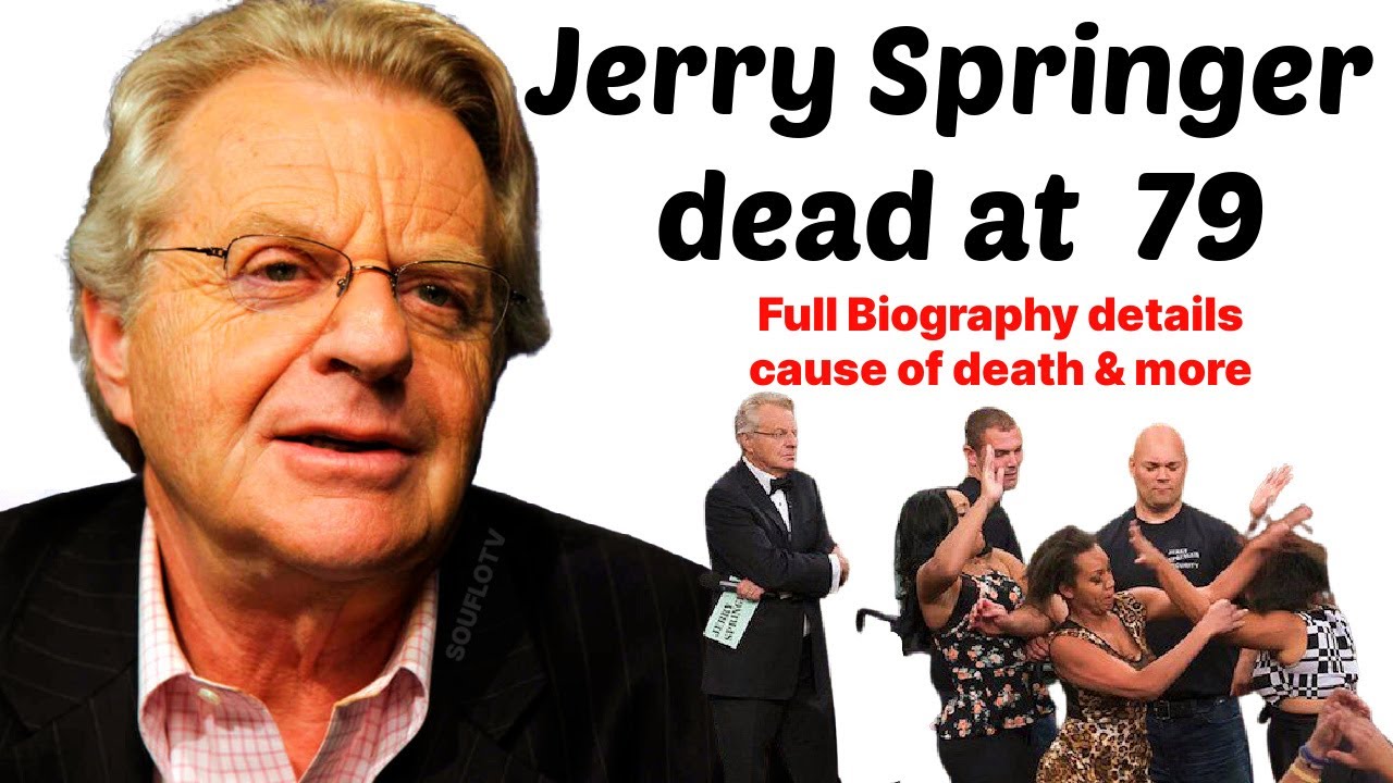 Jerry Springer Passes Away at 79 His Biography and History - YouTube