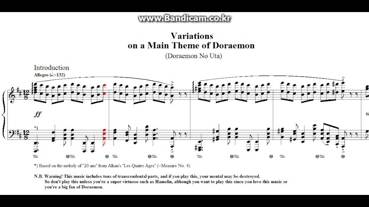 [2nd PREVIEW] Variation on a Main Theme of Doraemon (Doraemon No Uta ...