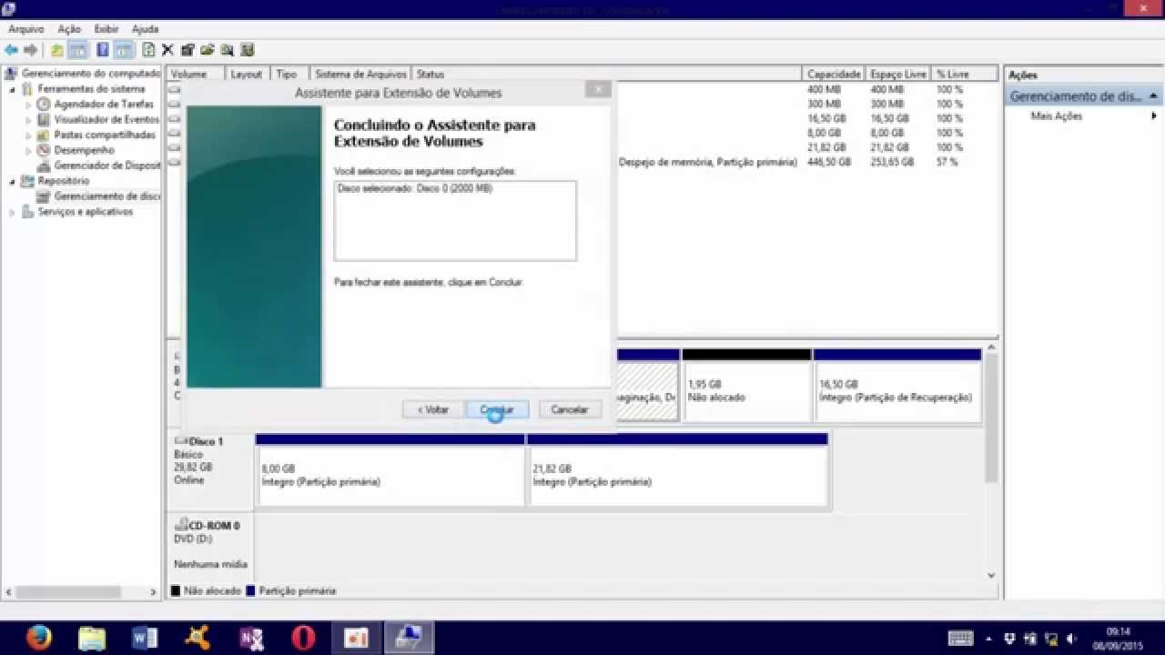 Particionamento de disco Windows 7/8 - Victor e Wellington - YouTube