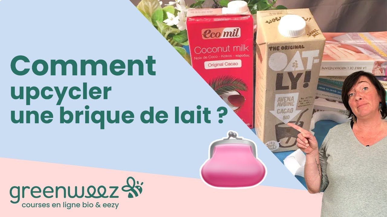 Comment upcycler une brique de lait - YouTube