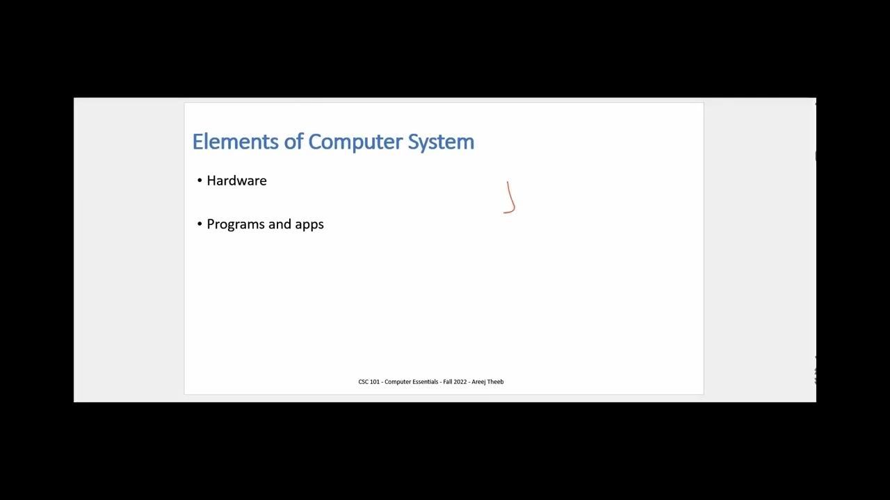 Week1 csc101 - YouTube