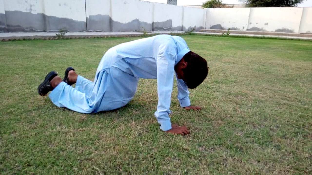 Funny Push ups by Sindhi - YouTube