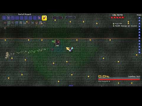 Terraria Calamity Mod - Revengeance Ceaseless Void No-hit - YouTube