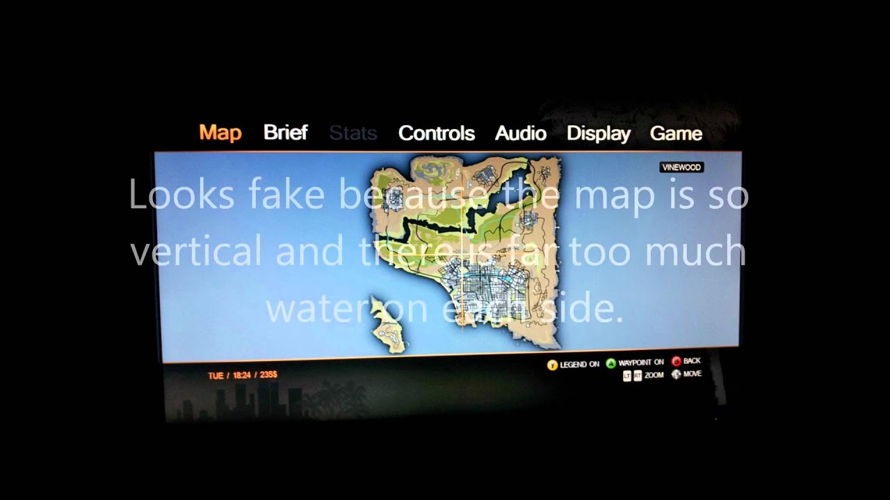 GTA 5 - LEAKED MAP [FAKE?] - YouTube