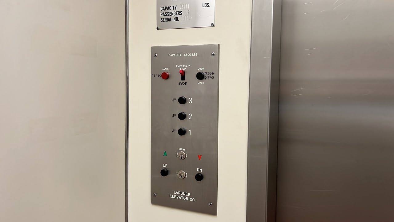 Epic Vintage Lardner Hydraulic Service Elevator at McLaren Lapeer ...