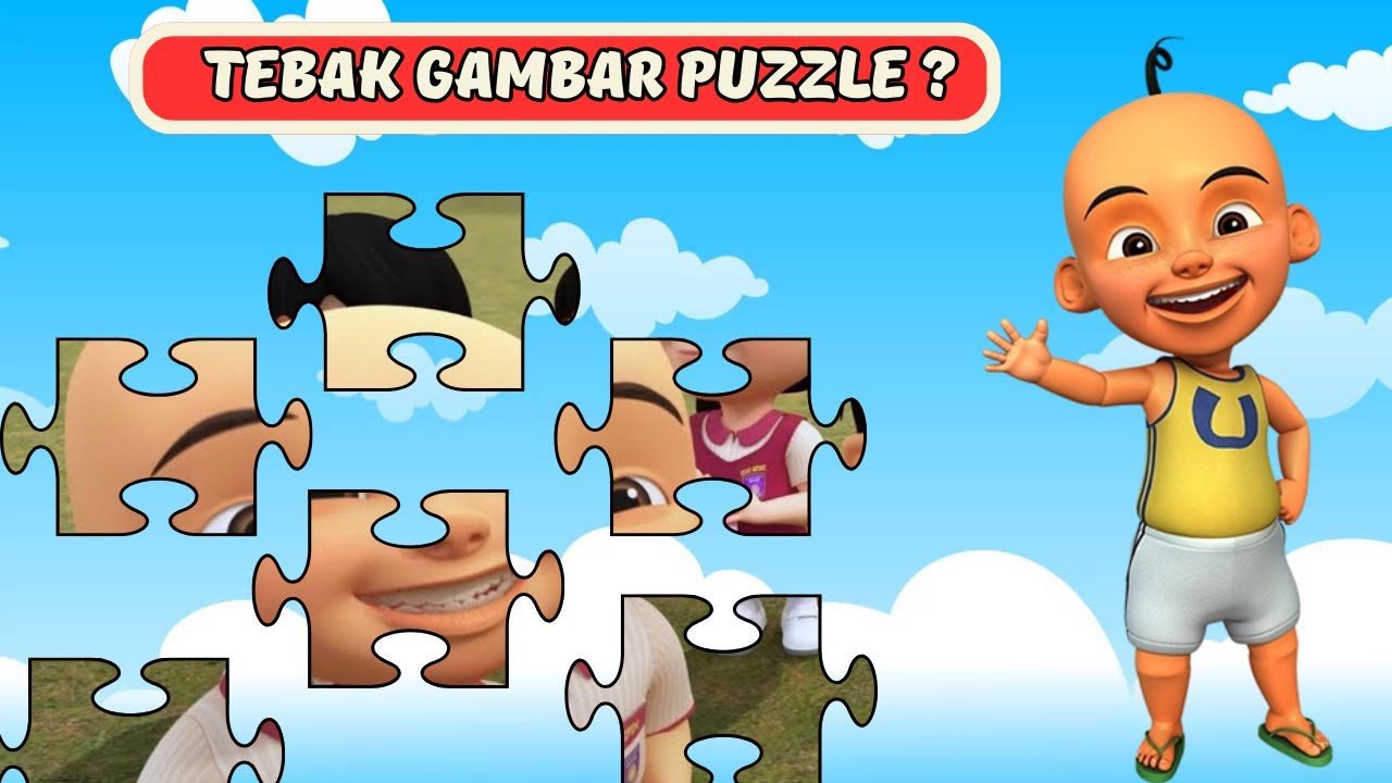 TEBAK GAMBAR PUZZLE KARAKTER FILM KARTUN, UPIN IPIN, MEI-MEI,FIZI ...