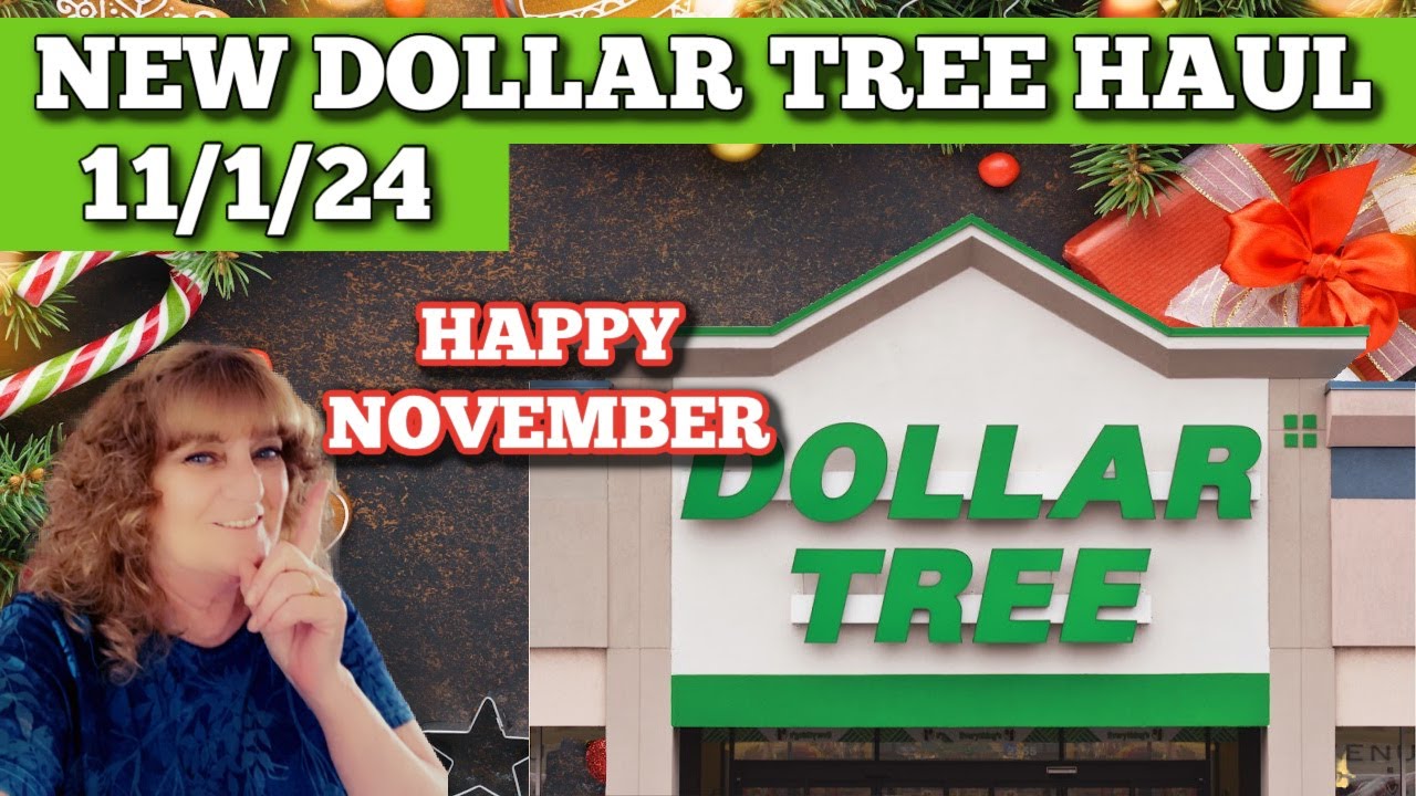 Check Out My Awesome Dollar Tree Finds From 11/1/24! - YouTube
