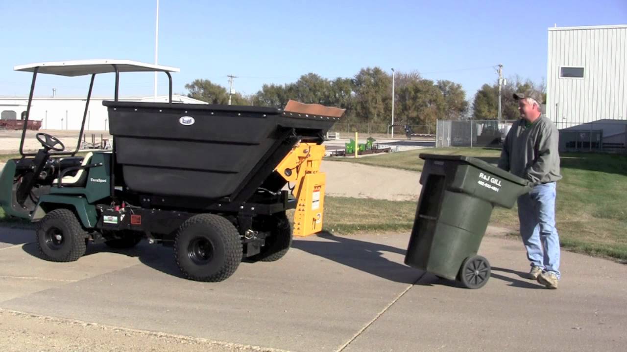 Refuse Box-Can Tipper - YouTube