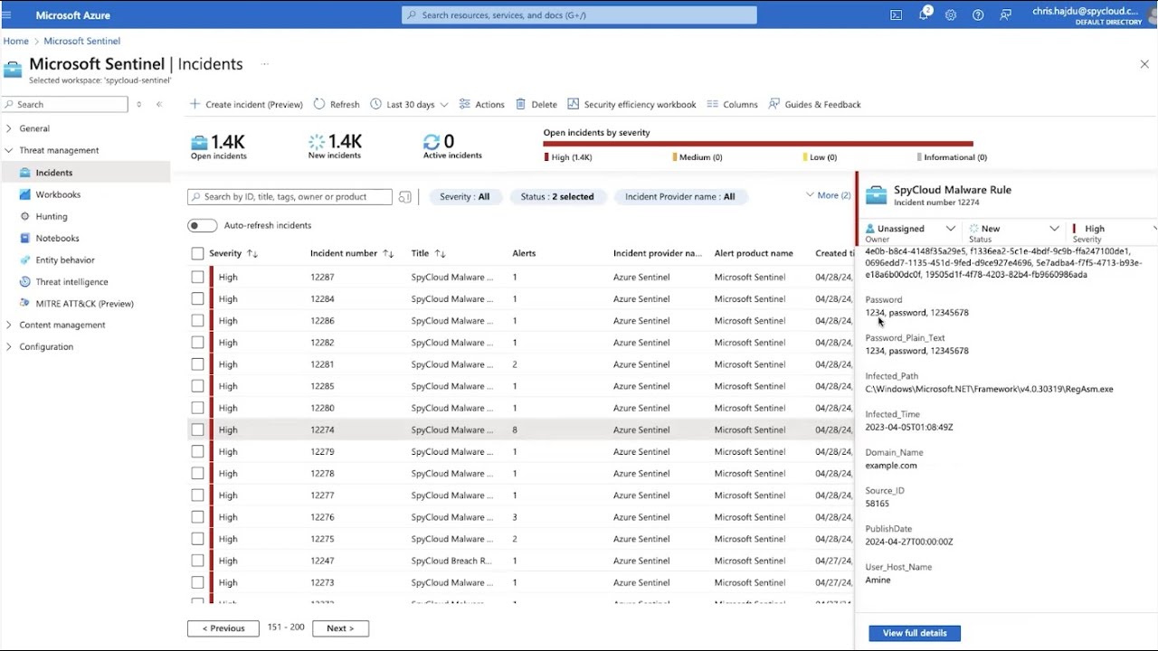 SpyCloud Integration for Microsoft Sentinel - YouTube