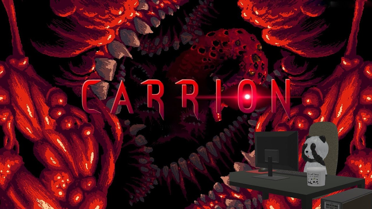 Panda Plays Carrion the Christmas DLC - YouTube