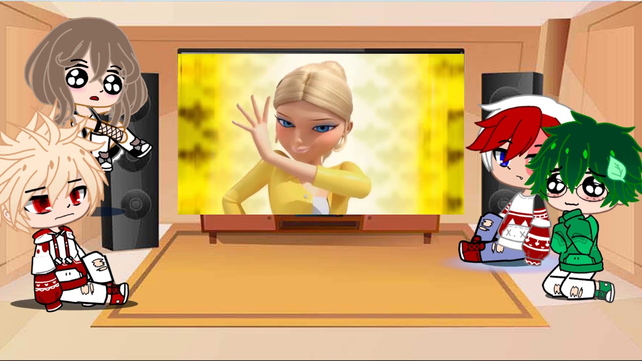 •Mha react to miraculous ladybug transformation• - YouTube