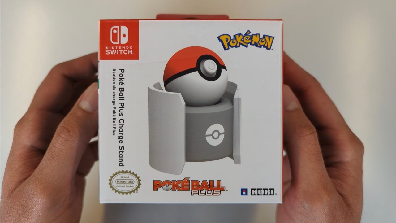 Poké Ball Plus Charge Stand SEALED CIB (2024) ASMR - YouTube
