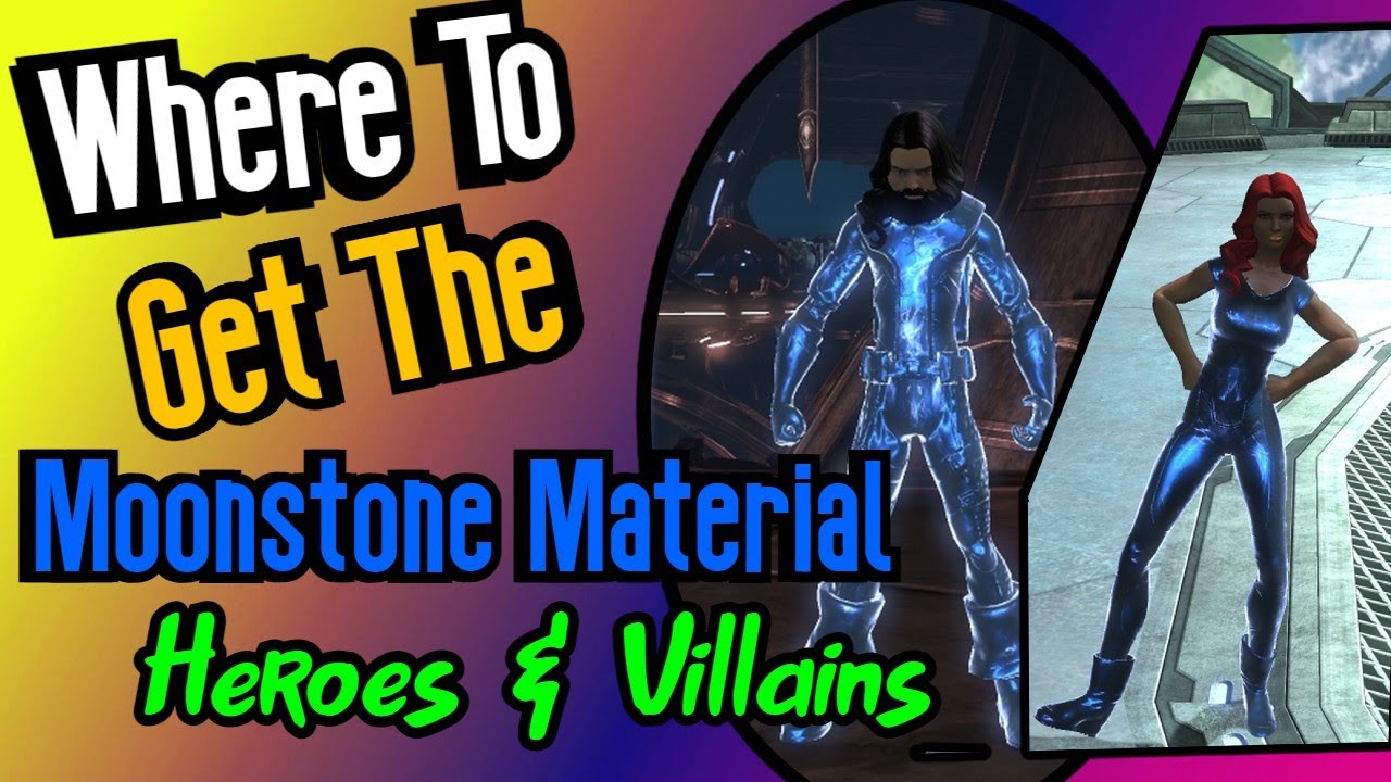 Where To Get The Moonstone Material For Heroes And Villains in DCUO ...