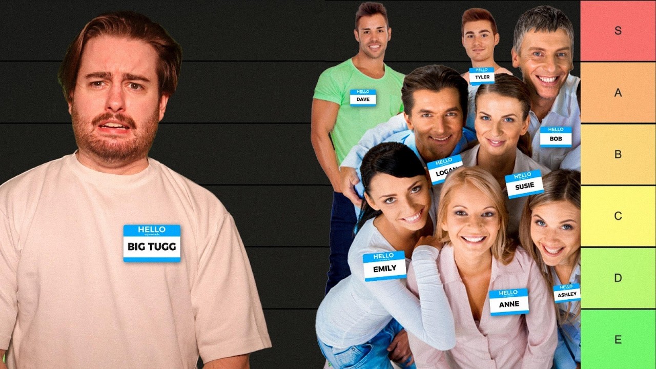 Ranking White People Names - YouTube