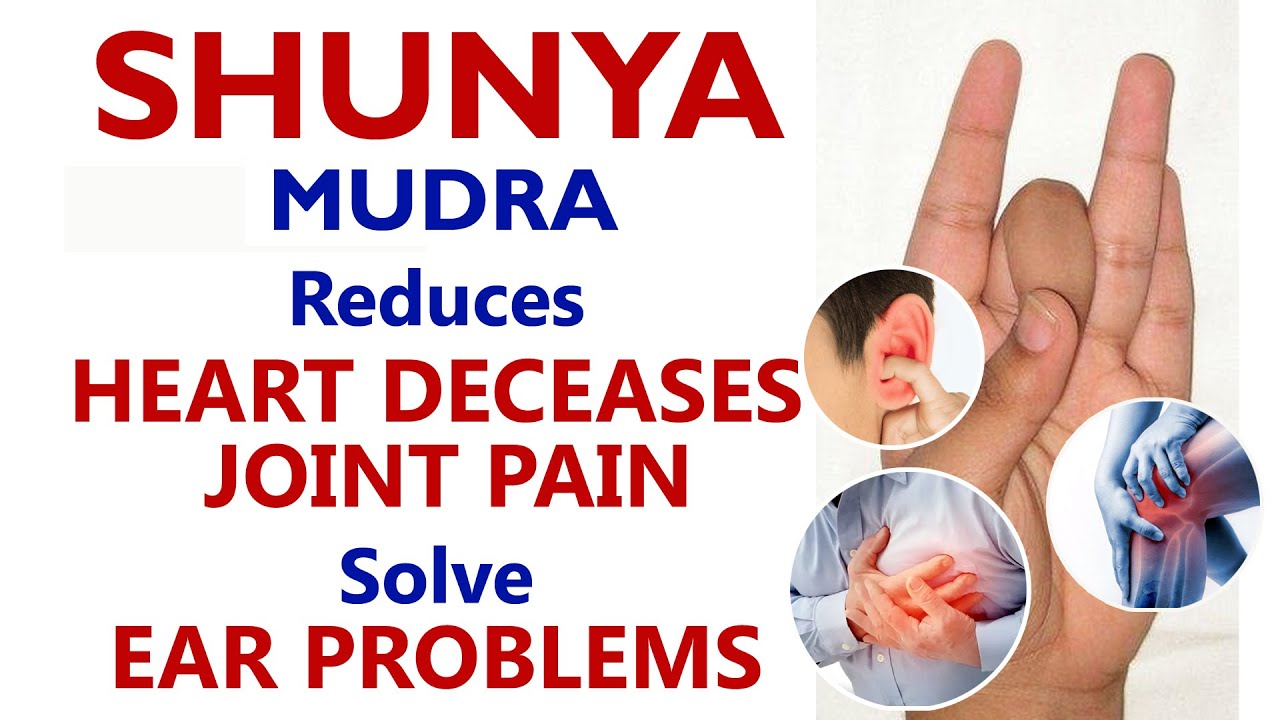 Shunya Mudra for Ear Problems, Joint Pain, Arthritis, Sleep Problem ...