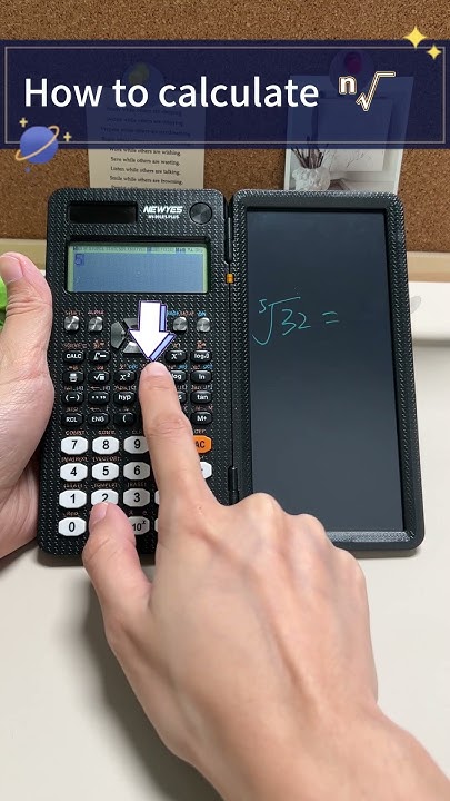 Scientific calculator tutorial #newyes #calculator #maths #math #school ...