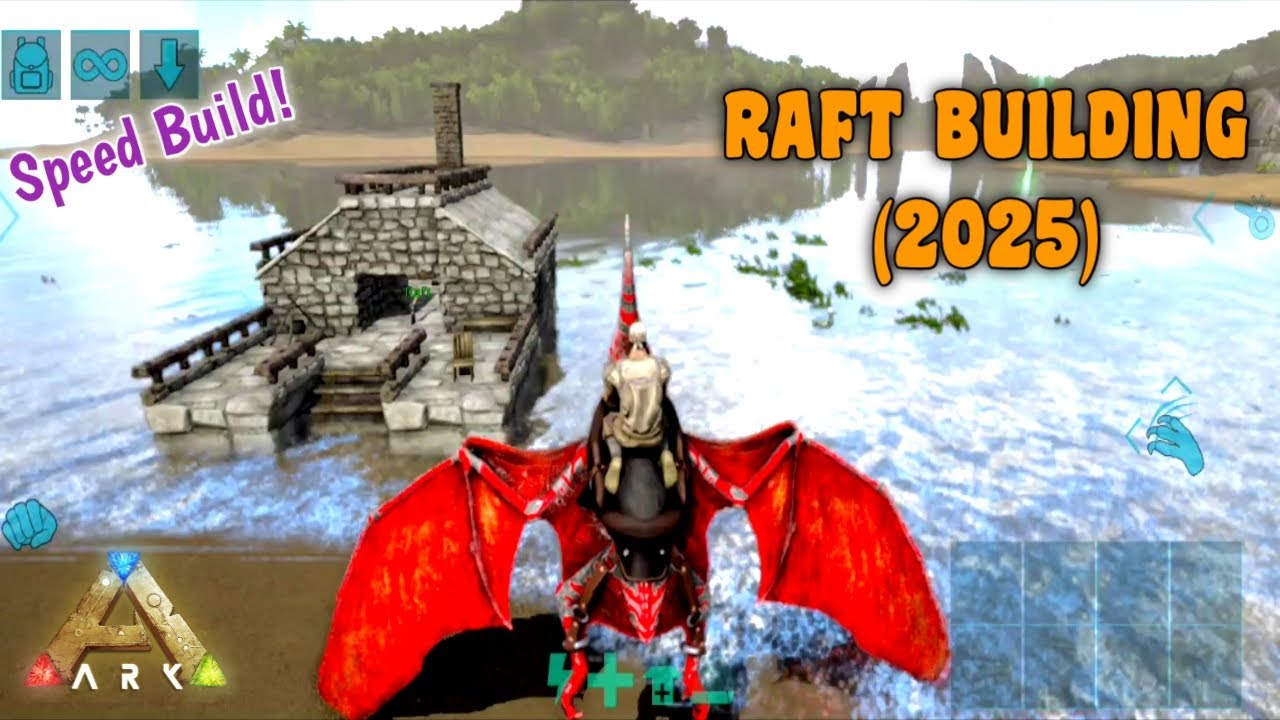 Ark Ultimate Mobile Edition - Raft Base Build | Ark Mobile | 2025 - YouTube