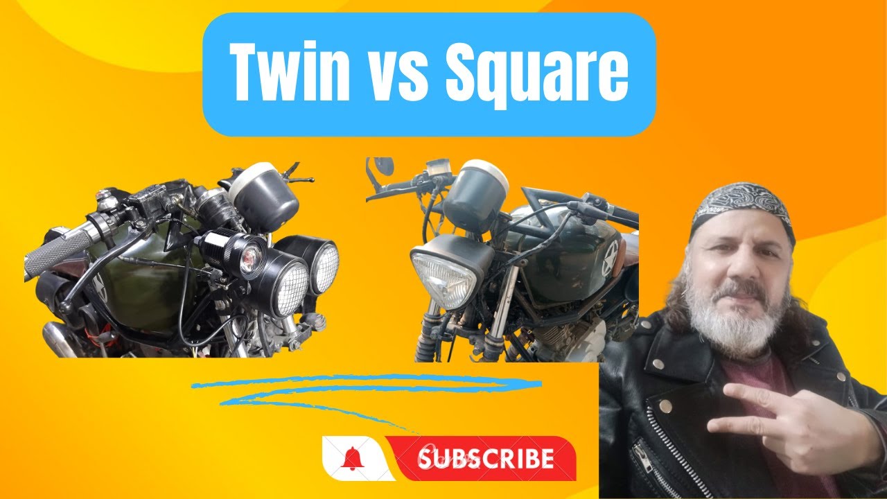 Round Twin vs Square Headlight for Motor Bike | Cafe Racer | Bobber ...