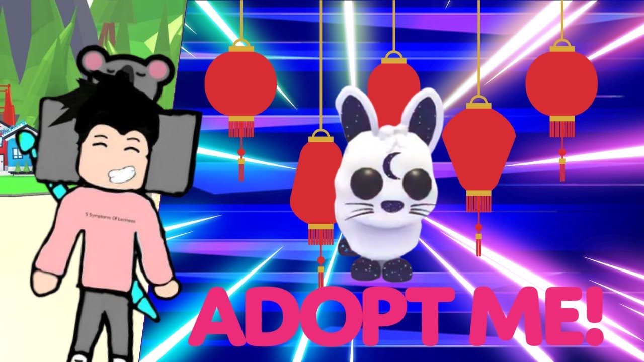 Getting the Moon Rabbit Adopt me - YouTube