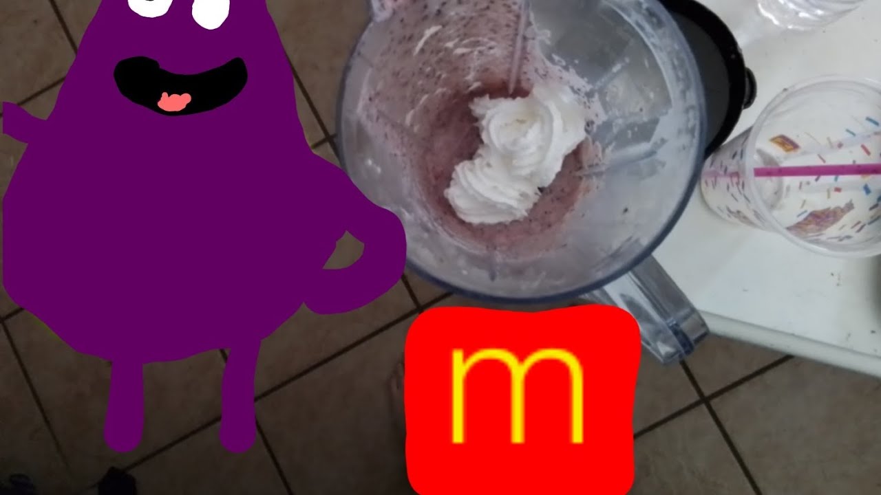 How to make Grimace shake at home!!! - YouTube