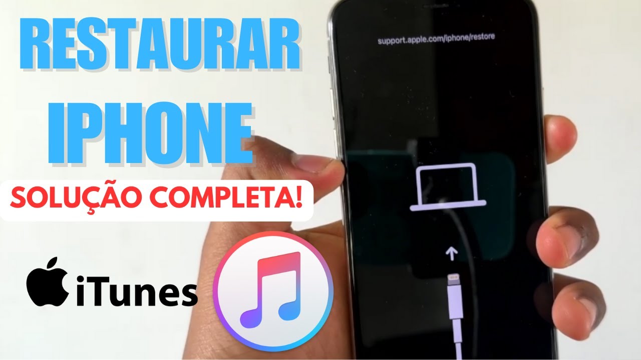 Como restaurar o iPhone pelo iTunes - Correções de bugs / Travado na ...