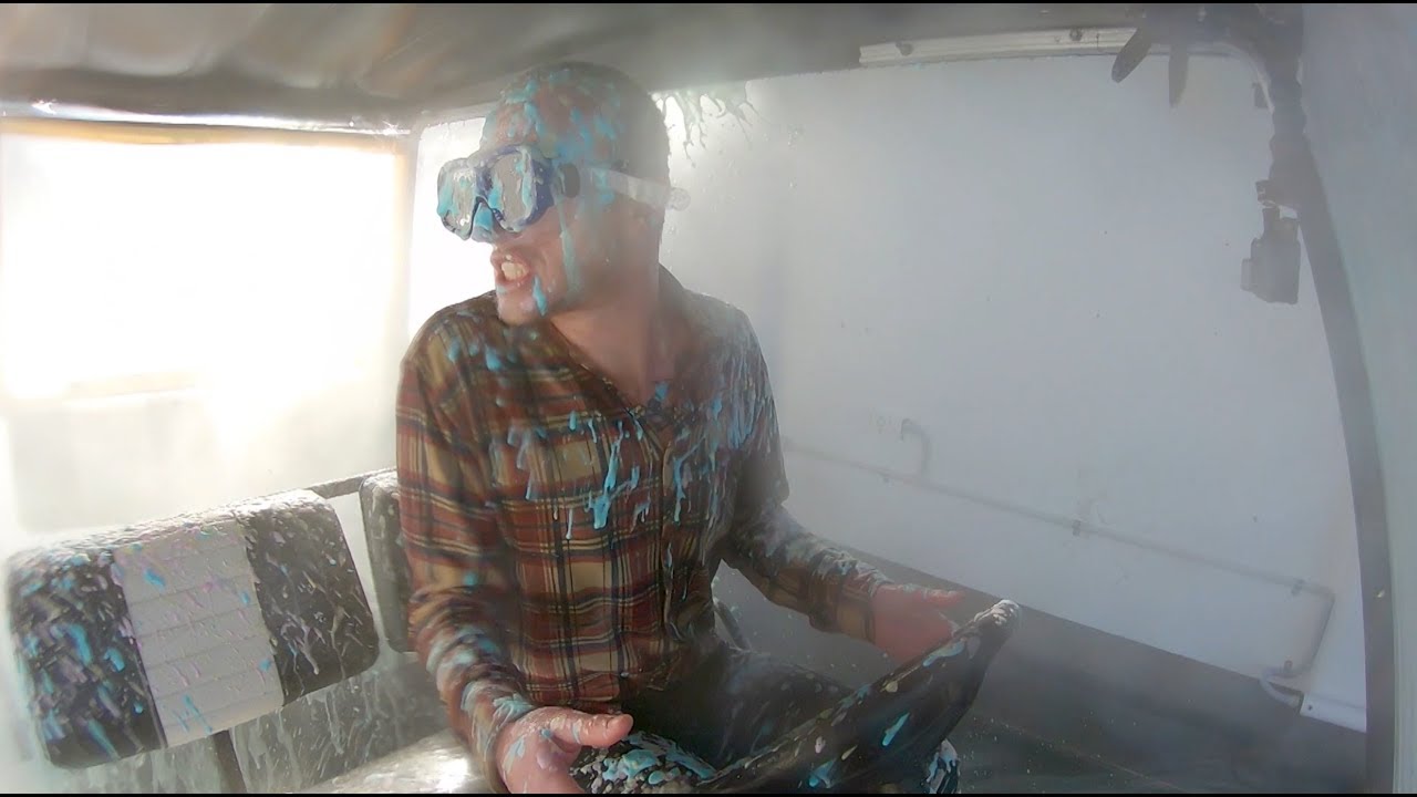Sacked - Car wash drive through in a golf cart - YouTube