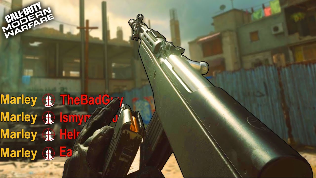 NEW SKS RIFLE In Modern Warfare IS SO SATISFYING! (One Shot Kills ...
