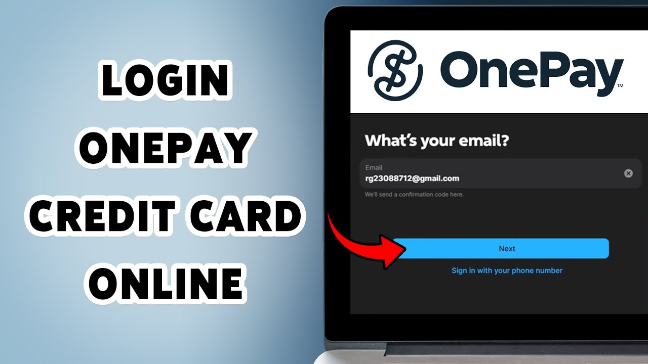 How To Login OnePay Credit Card Online | Sign In To OnePay Visa Card ...